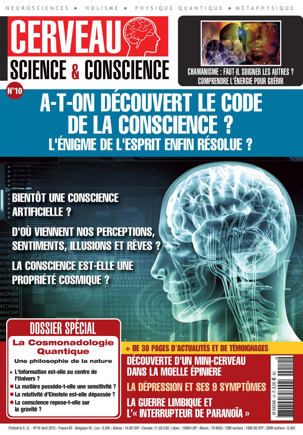 Cerveau Science & Conscience N°10 - Magazine Numerique