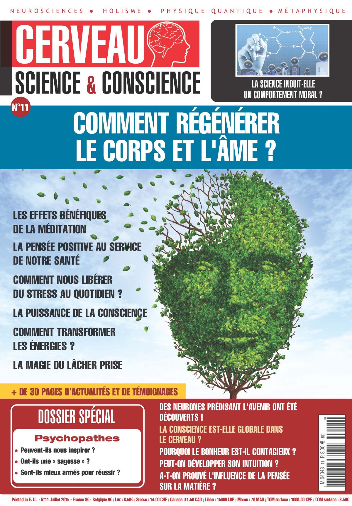 Cerveau Science & Conscience N°11 - Magazine Numerique