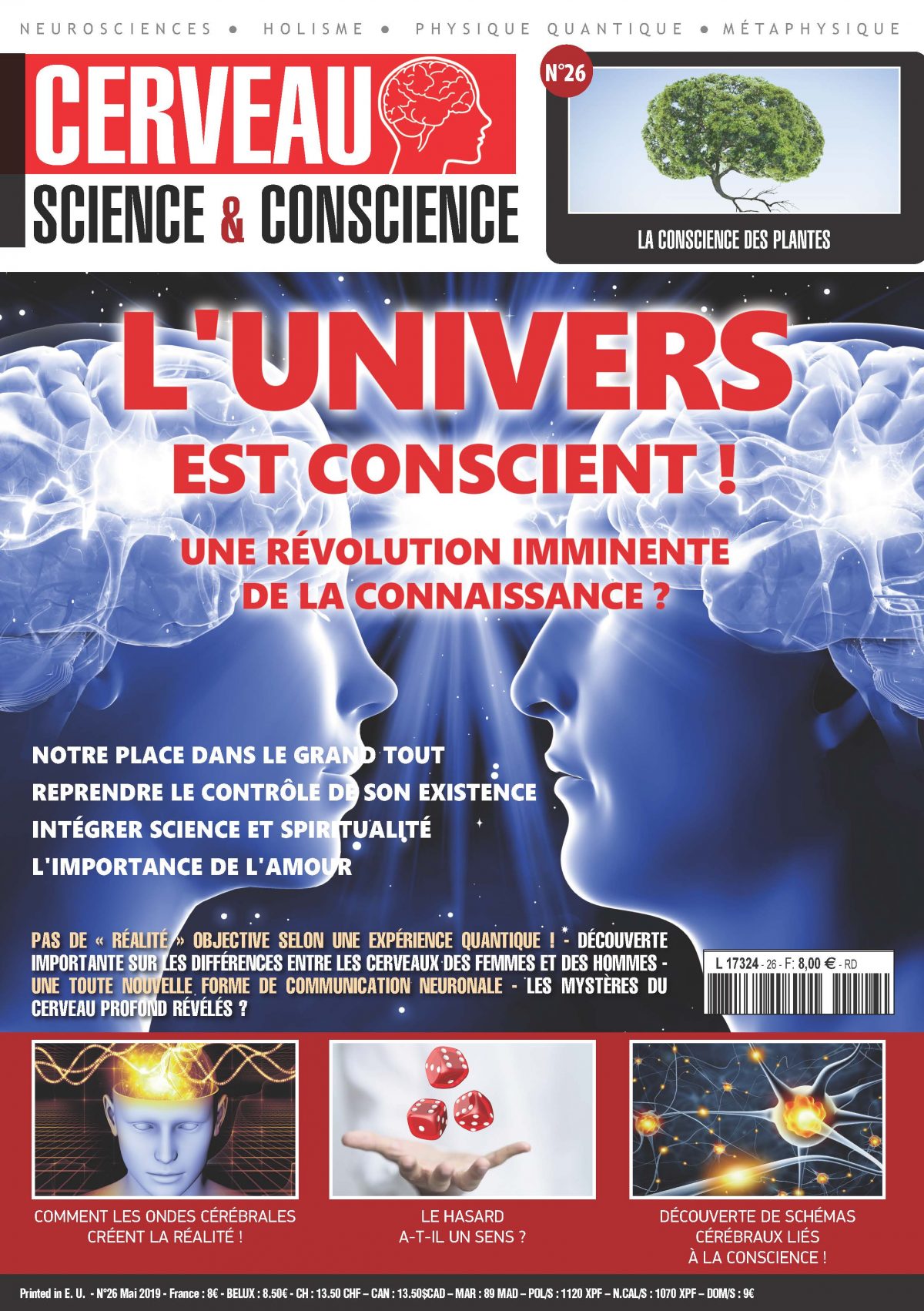 Cerveau Science & Conscience N°26 - Magazine Numerique