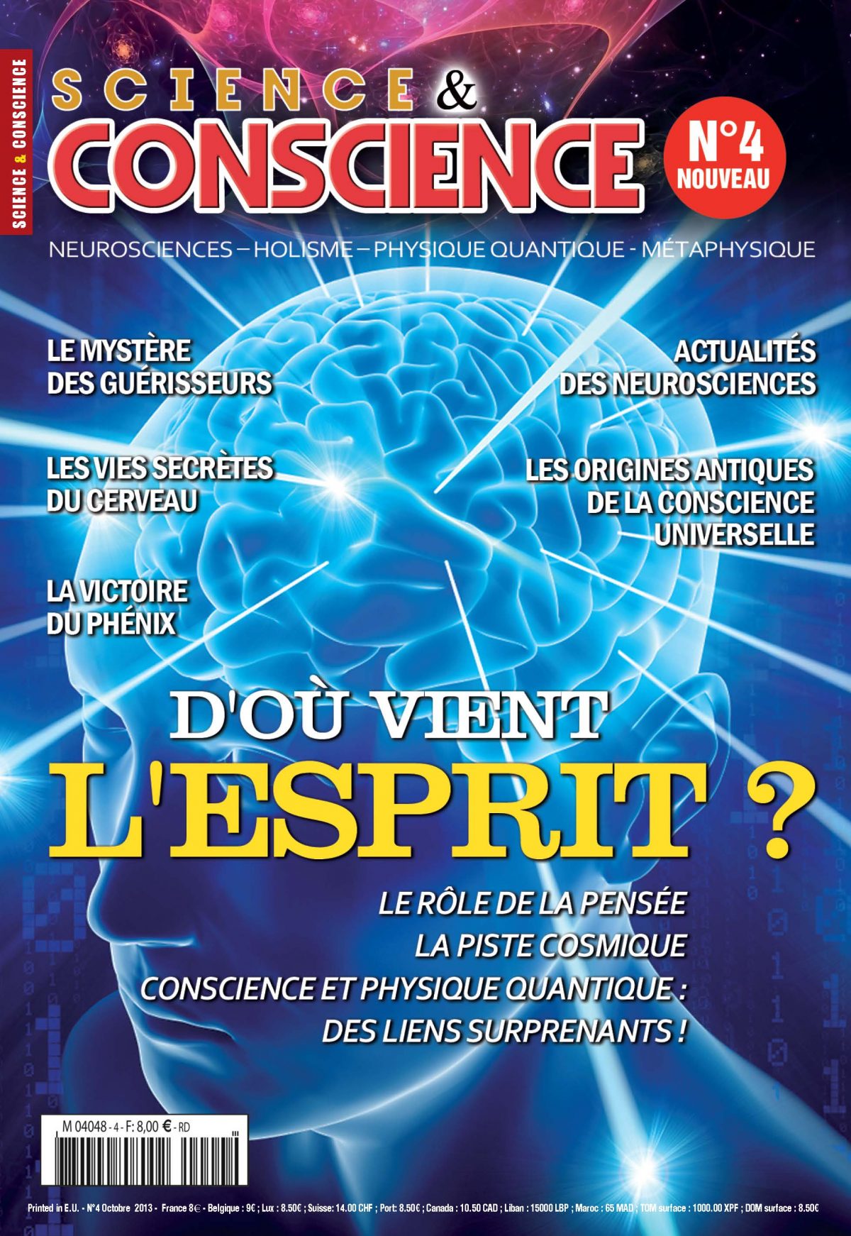 Cerveau Science & Conscience N°4 - Magazine Numerique