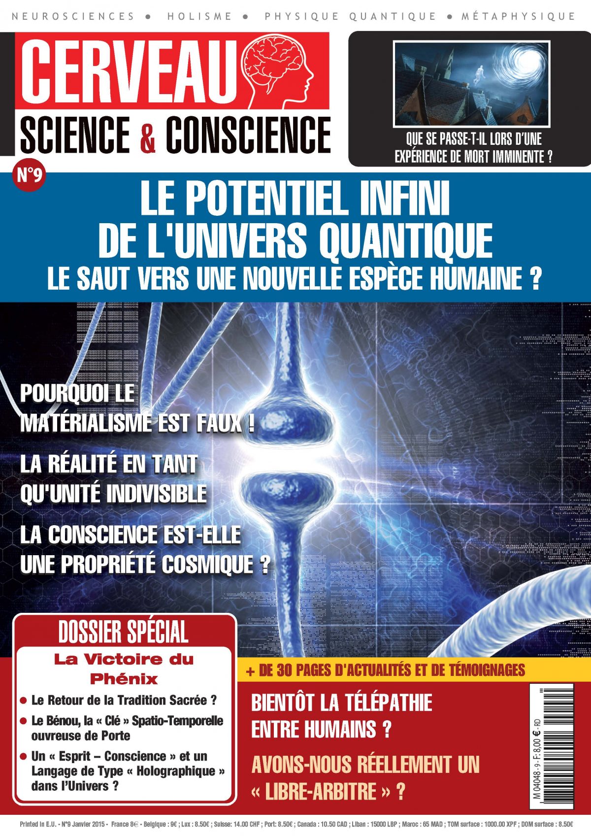 Cerveau Science & Conscience N°9 - Magazine Numerique