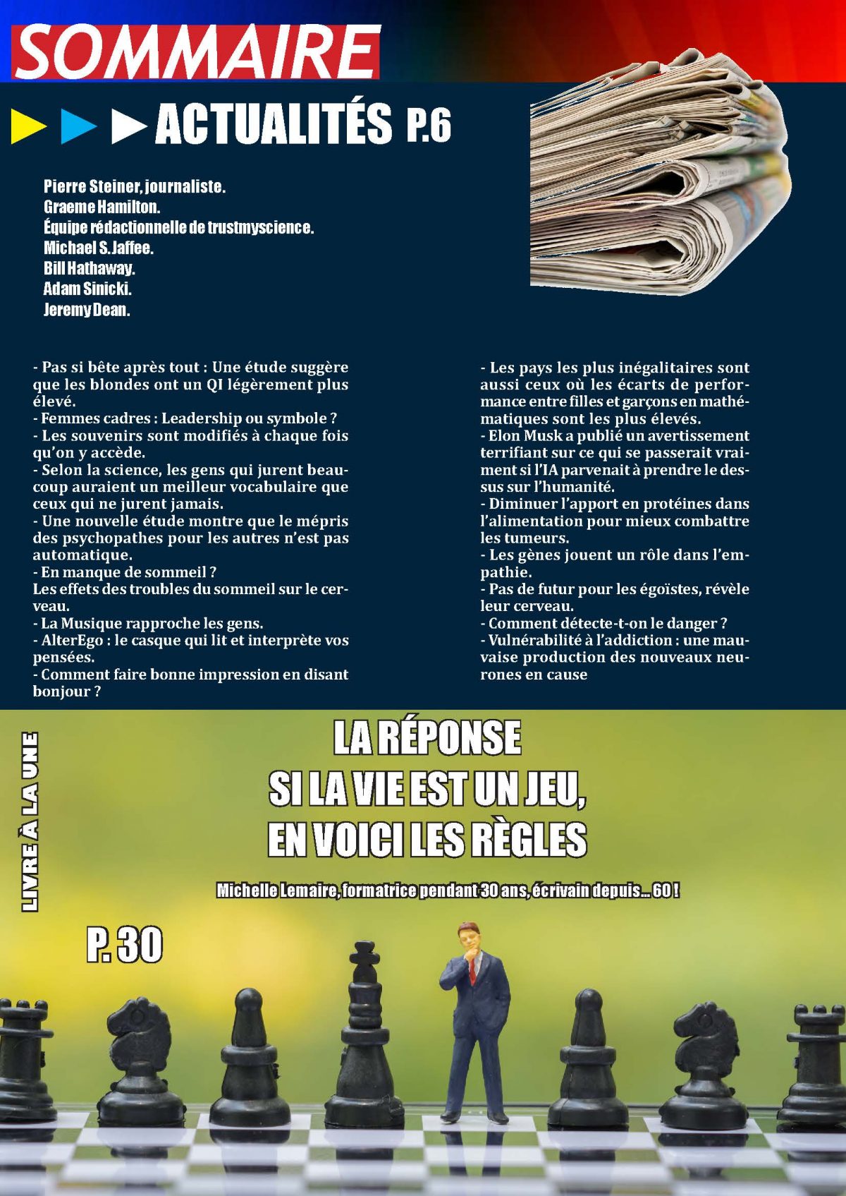 Psychologie Réussir N°19 - Magazine Numerique